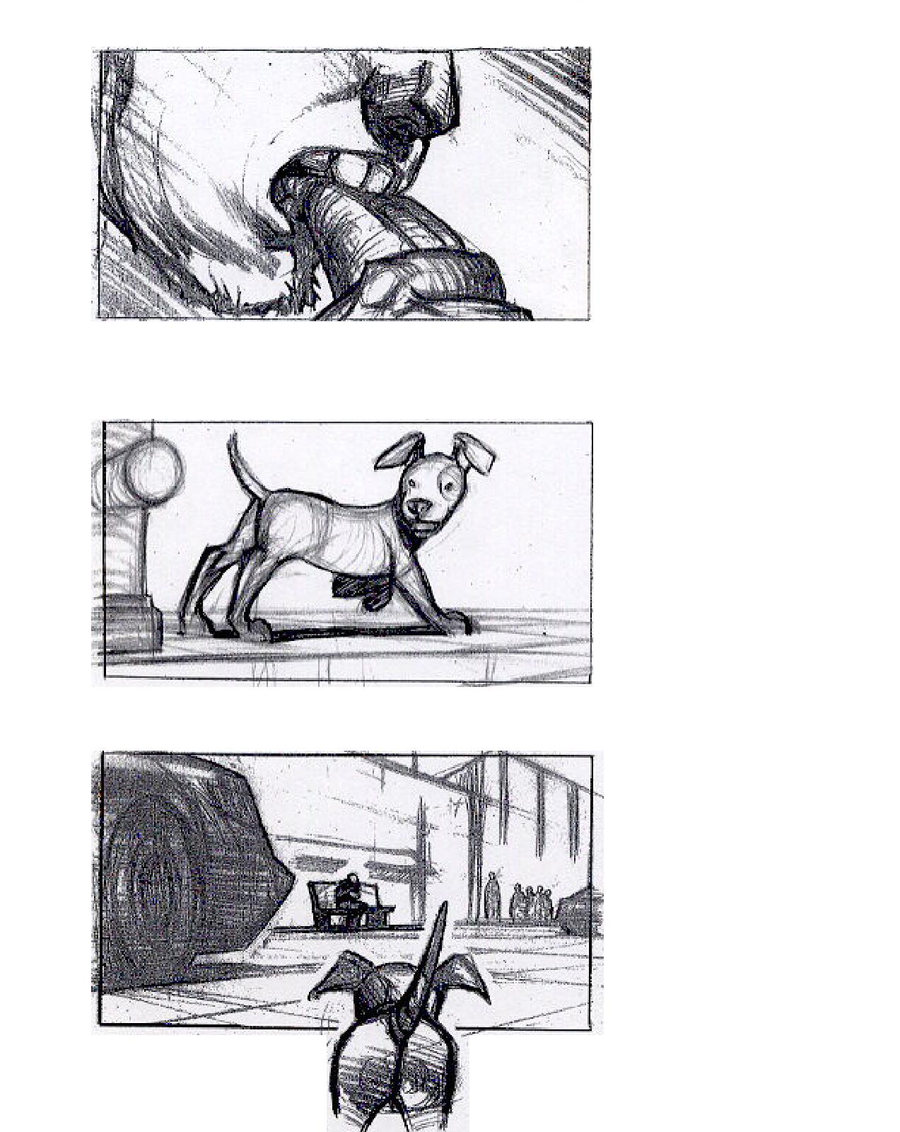 Storyboards – Hotel For Dogs Act 1 | www.hankmayo.com