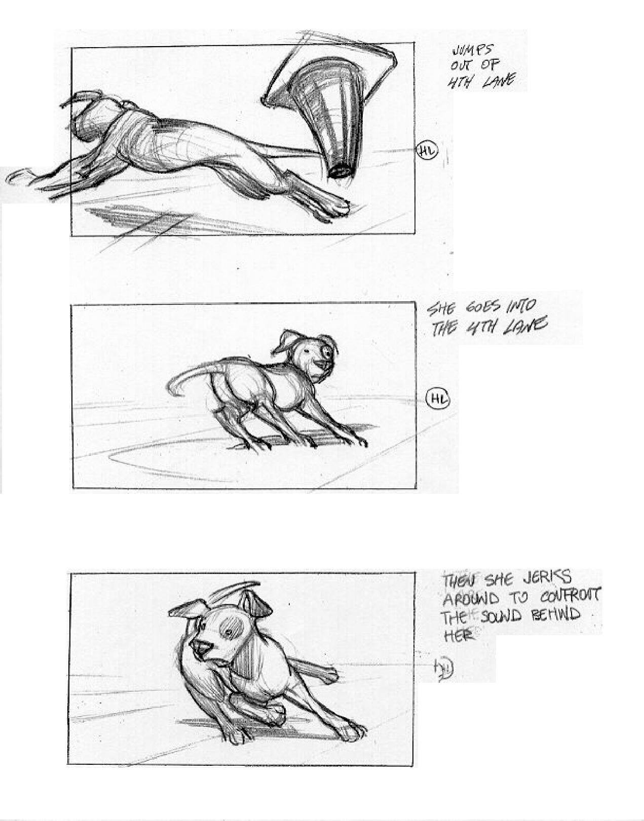 Storyboards – Hotel For Dogs Act 1 | www.hankmayo.com