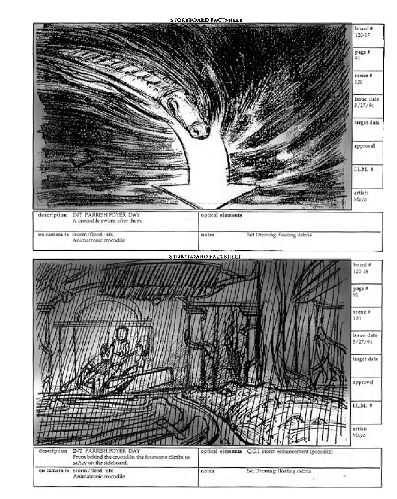 Storyboards – Jumanji | www.hankmayo.com