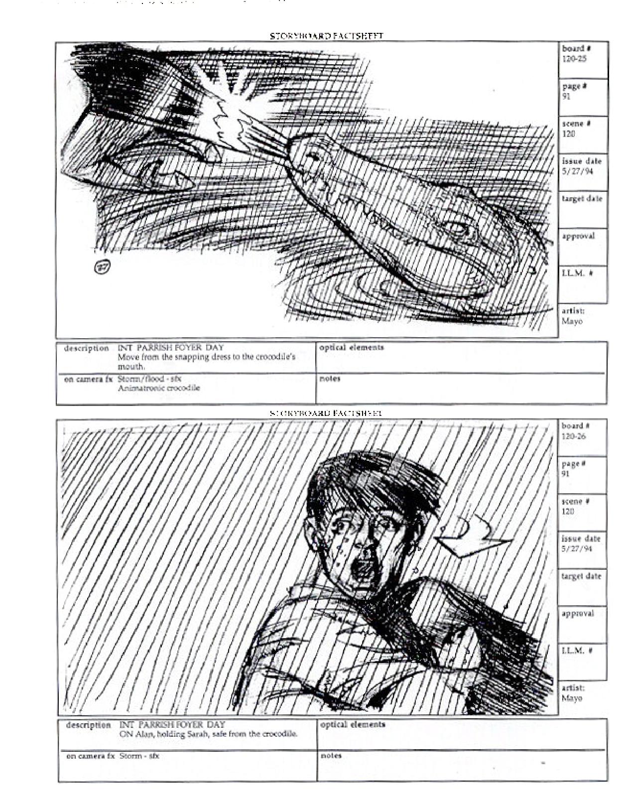 Storyboards – Jumanji | www.hankmayo.com