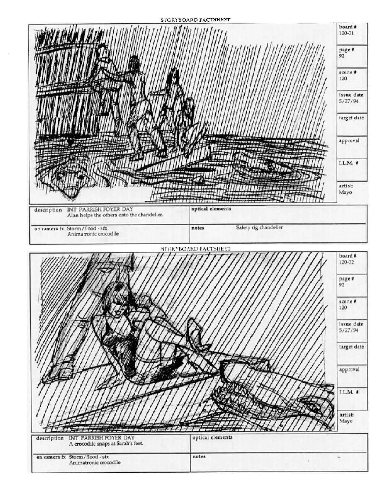 Storyboards – Jumanji | www.hankmayo.com