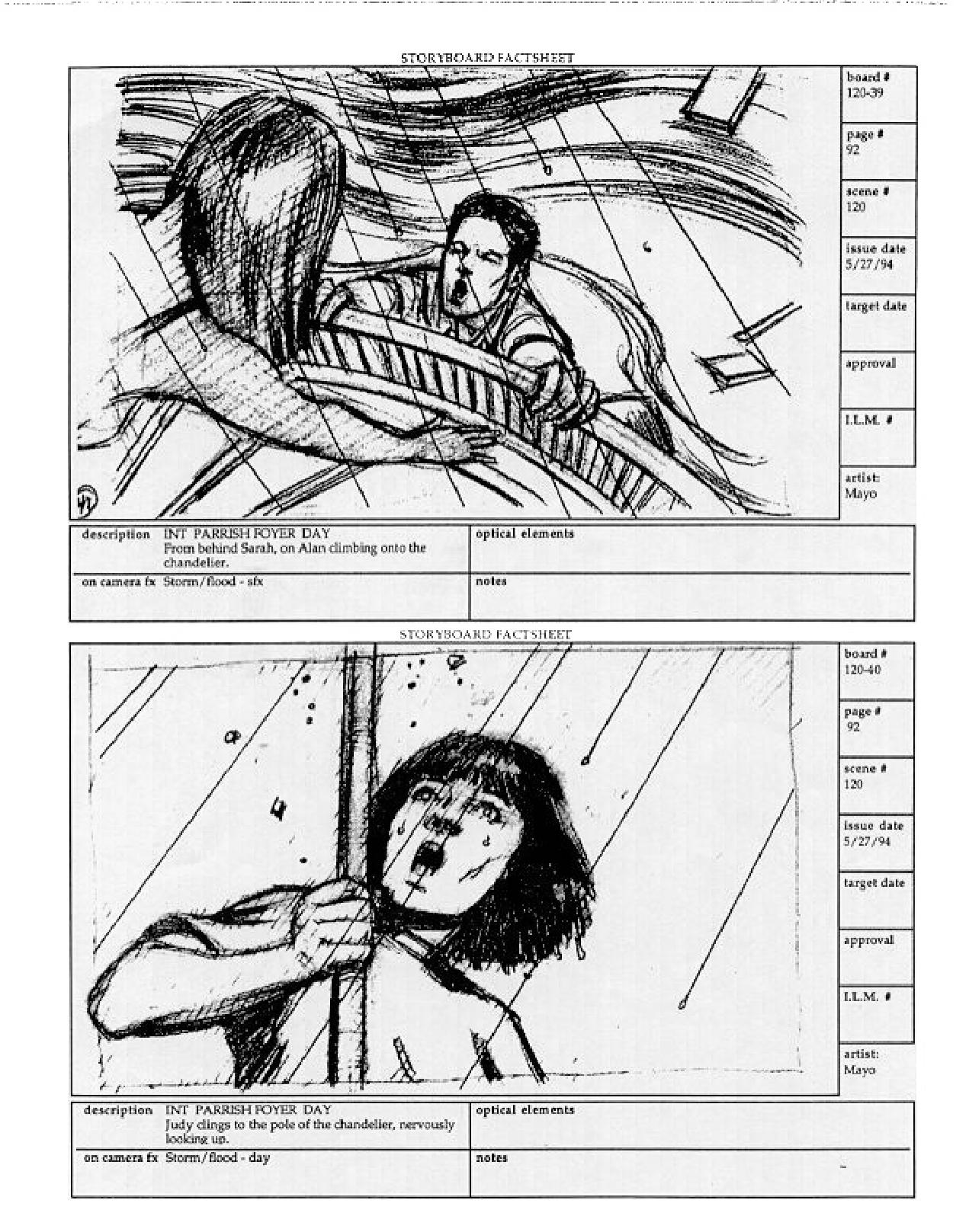 Storyboards – Jumanji | www.hankmayo.com