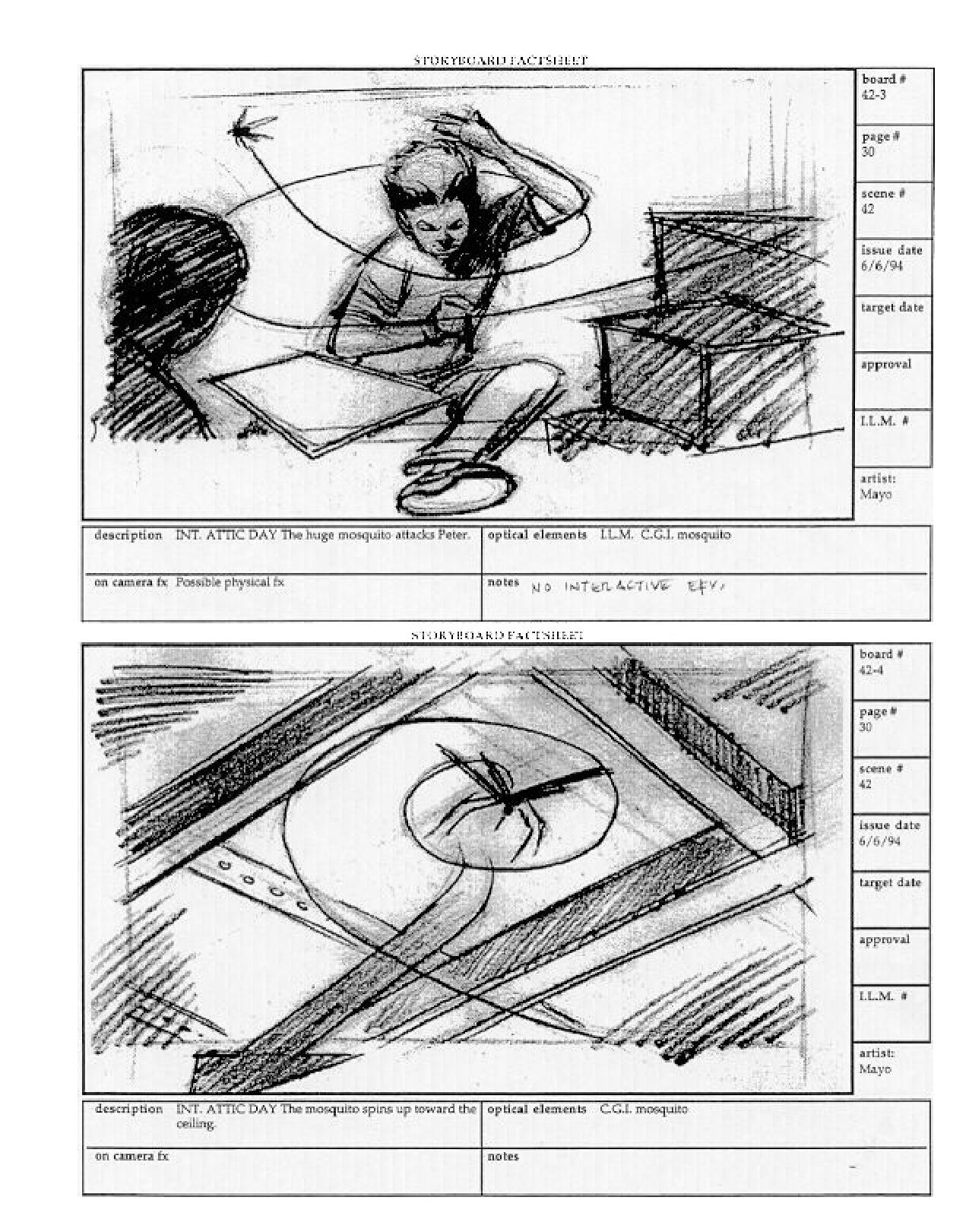 Storyboards – Jumanji | www.hankmayo.com